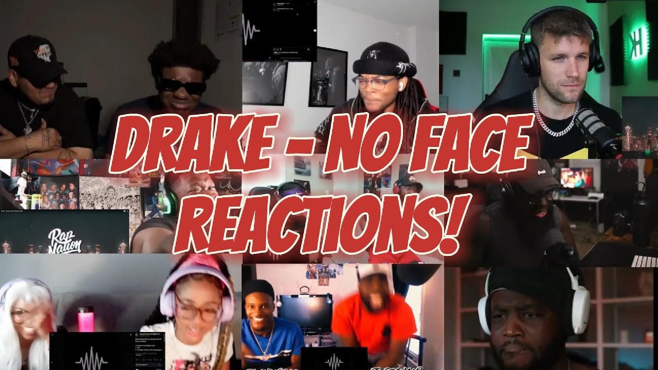No Face - Drake / Reaction Mash - YouTube