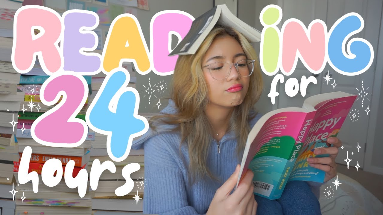 I TRIED to READ for 24 HOURS AGAIN to reach my READING GOAL 🤡😃 - YouTube
