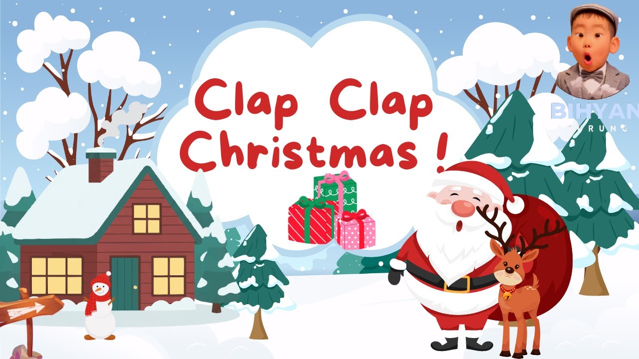 Clap Clap Christmas 🎄 | Fun Christmas Song for Kids | Holiday Dance ...