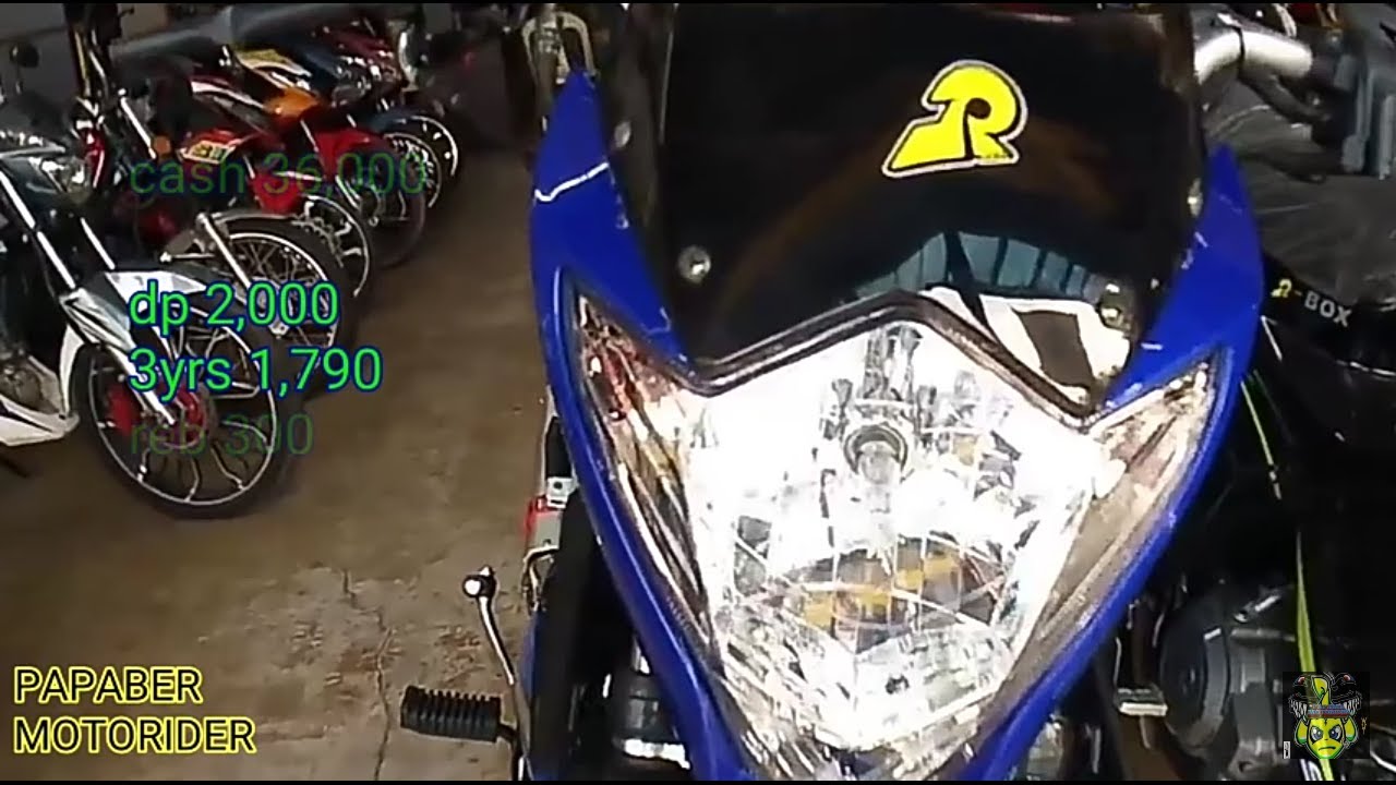 Rusi Raven dL 125 + prices down payment installment murang motor - YouTube