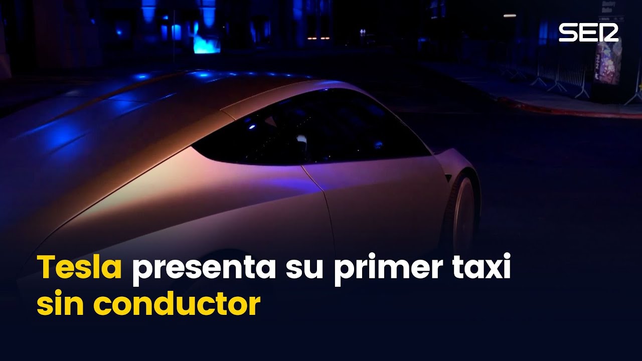 Tesla presenta el primer prototipo de su 'taxi' sin conductor - YouTube