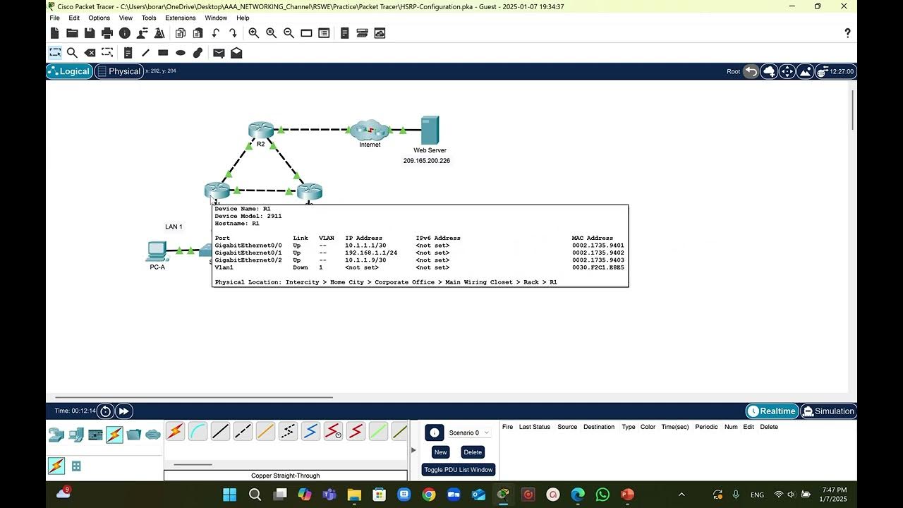 CCNA(SRWE) HSRP Albanian - YouTube
