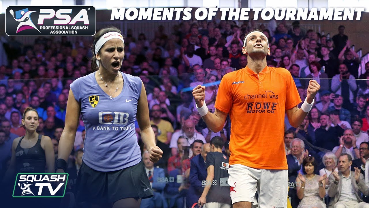 Squash: Moments of the Tournament - Allam British Open 2019 - YouTube