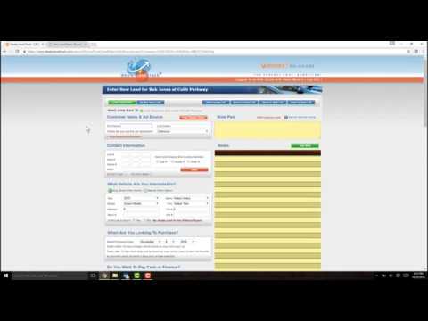 Dealer Lead Track - Transition Worksheet - YouTube