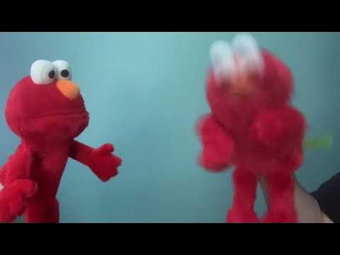 The All Powerful Elmo Dances #puppet - YouTube