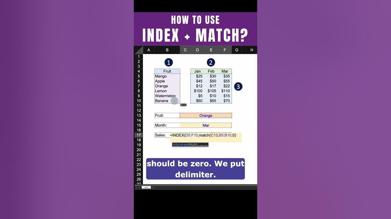 How To Use INDEX MATCH In Excel YouTube how-to-use-index-match-in-excel-youtube