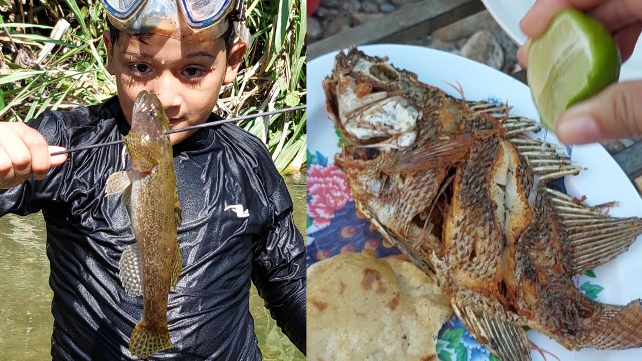 Pesca con chinchorro y cocina de mojarras, guabinas y cangrejos de rio ...