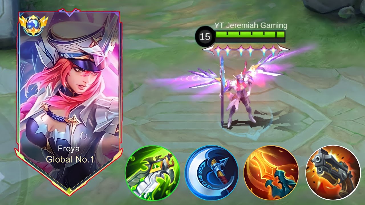 FREYA NEW ONE SHOT BUILD IS HERE MUST TRY THIS!!! ( FREYA BEST BUILD ...