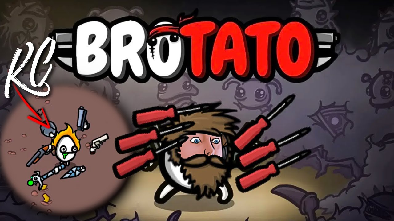 I Became an Extremely Powerful Potato in BROTATO (this game is AWESOME ...