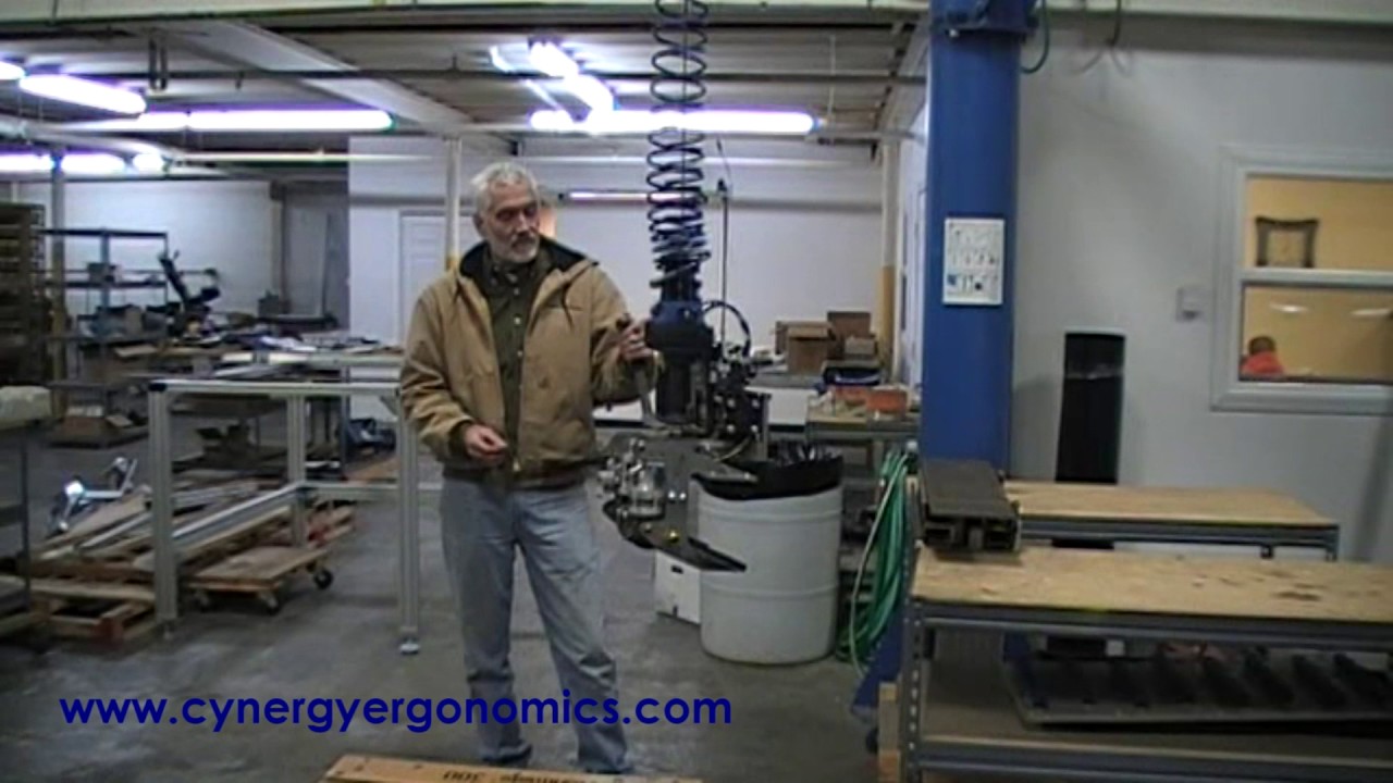 Battery Plate Manipulator Lift/Pitch System - YouTube