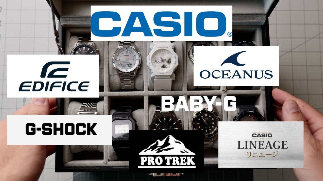 Ranking the Casio Watch Sub-Brands I Own - YouTube