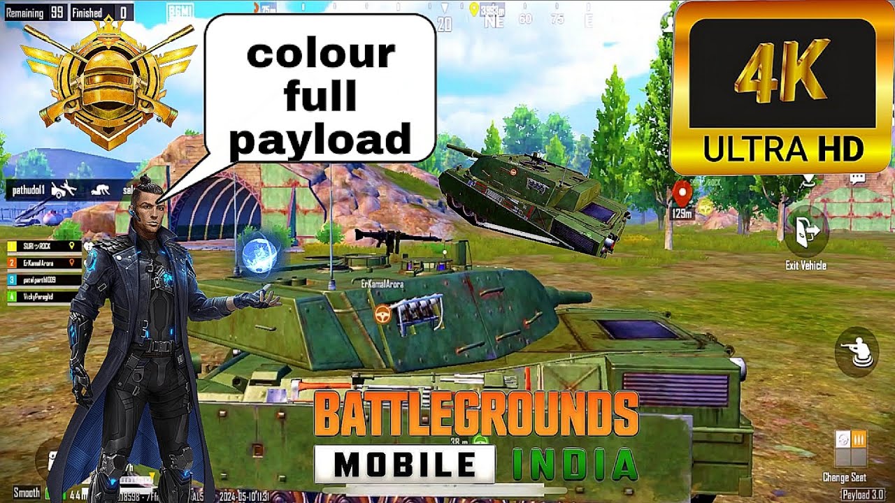 BGMI REALISTIC COLOUR FULL GAMEPLAY HDR (90FPS) IN IOS || #bgmi - YouTube