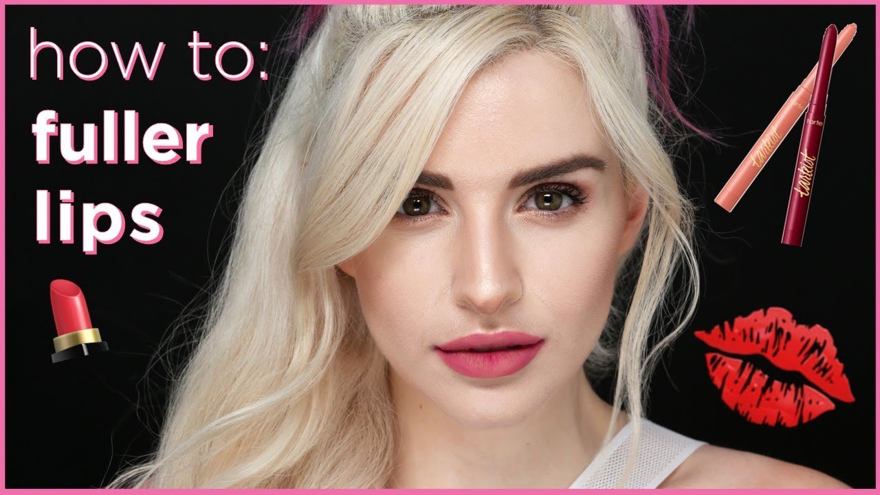 how to get full looking lips - YouTube