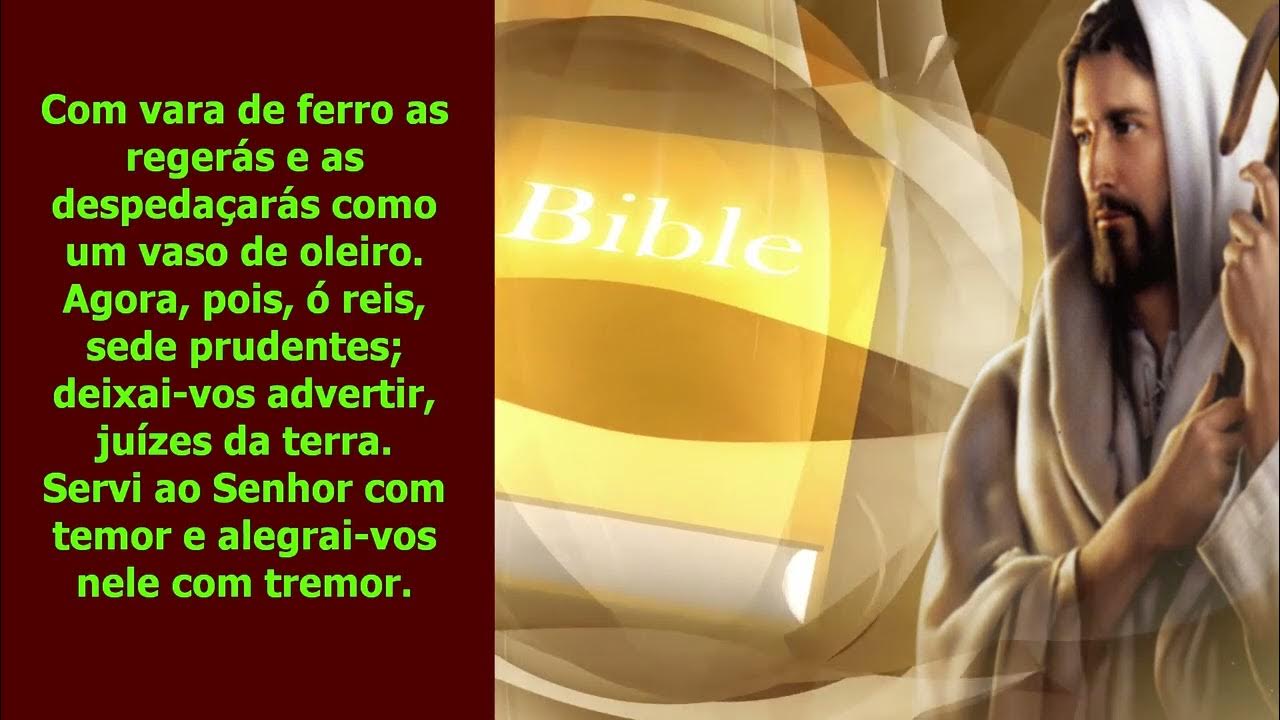 Salmo 2 O Reinado Do Ungido De Deus Youtube