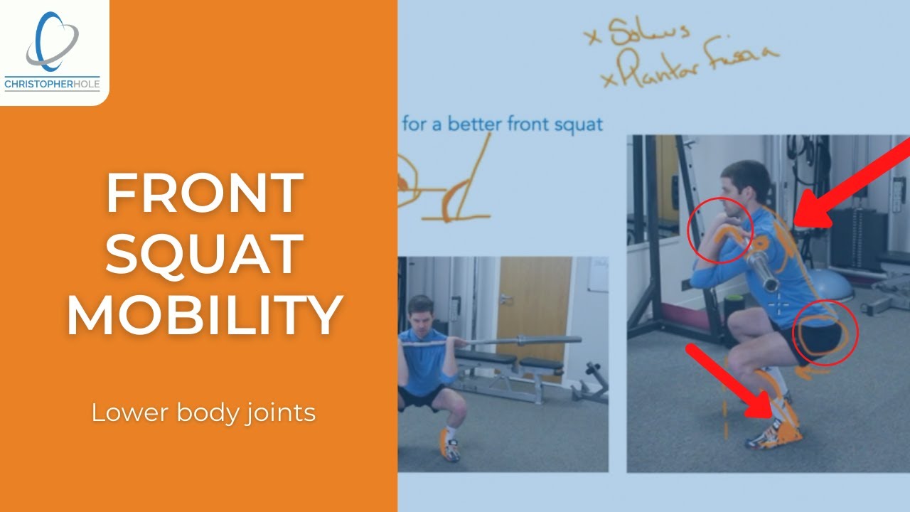 Improve your Front Squat Mobility: The hips and ankle - YouTube