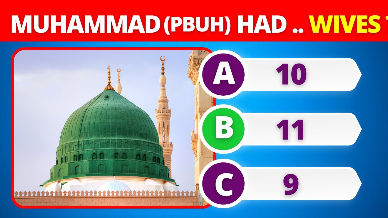 Prophet Muhammad ( PBUH) QUIZ Part 2//Islamic Quiz. 🕋🕋 #islamicvideo # ...