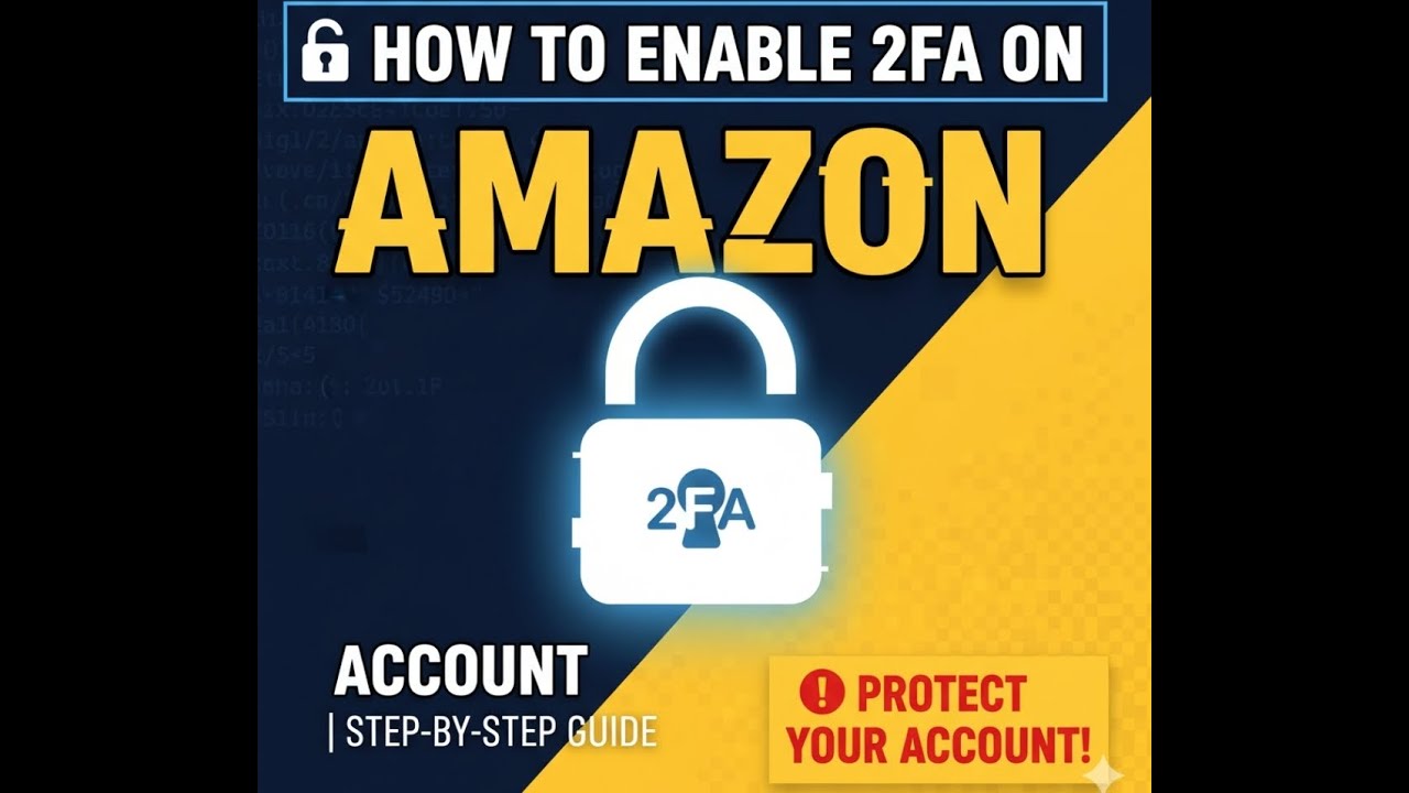 How to Enable 2FA on Amazon Account | Step-by-Step Guide - YouTube