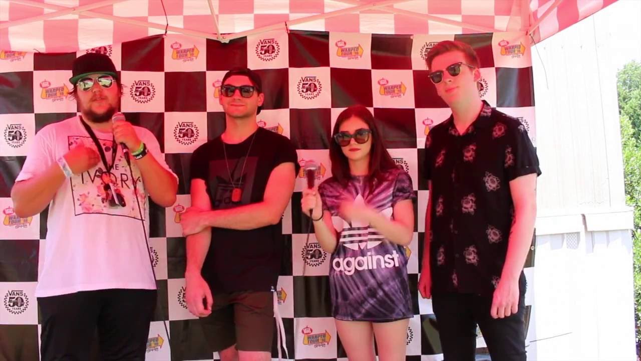 AGAINST THE CURRENT Interview: Band chats Warped Tour 2016 and new ...