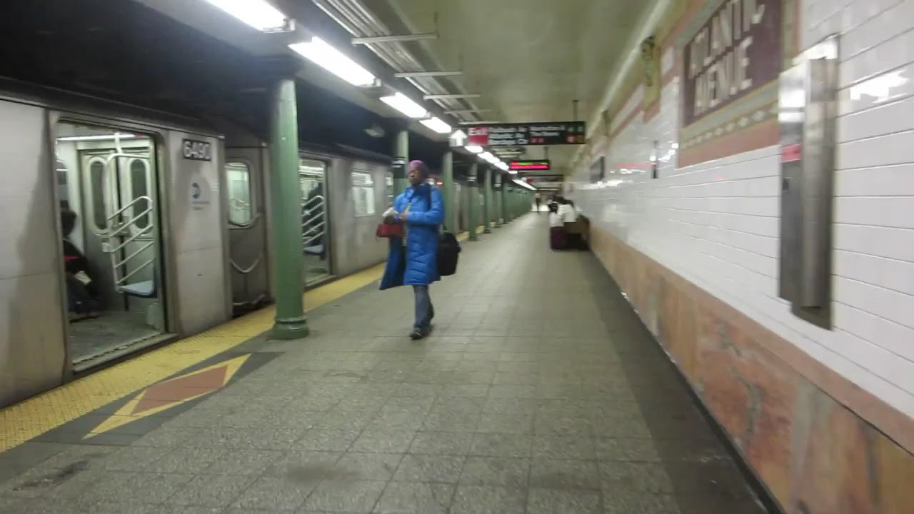 NYC Subway「R142 2 Train | Atlantic Av」"Station Departure" [2/23/2014 ...
