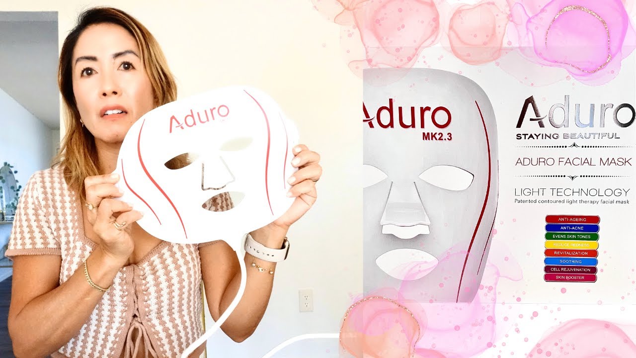Aduro Mask Unboxing - How To Use Aduro | LED Light Therapy - YouTube