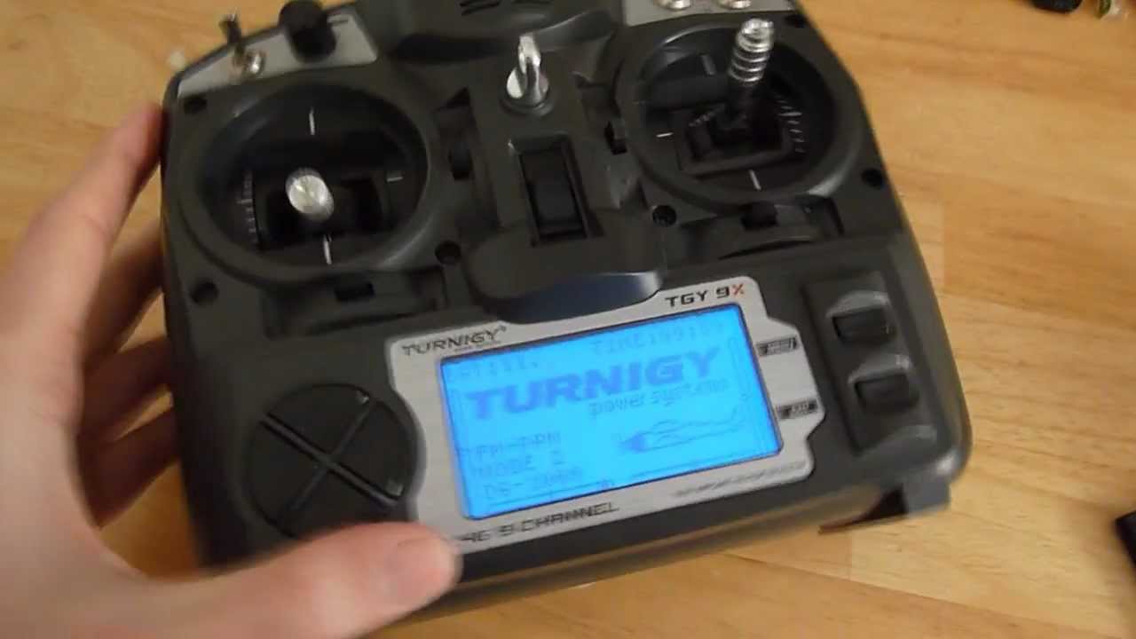 Turnigy 9x backlight and display modification - YouTube