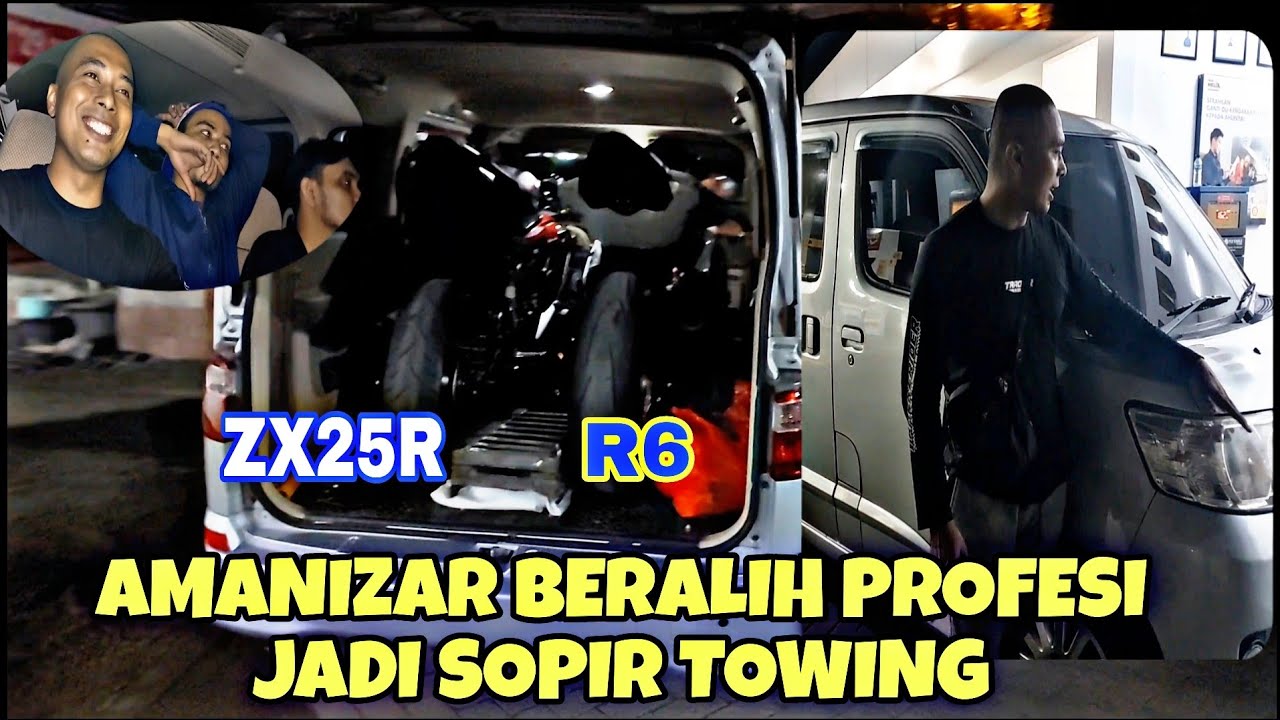 @amanizar Beralih profesi jadi sopir Towing - YouTube