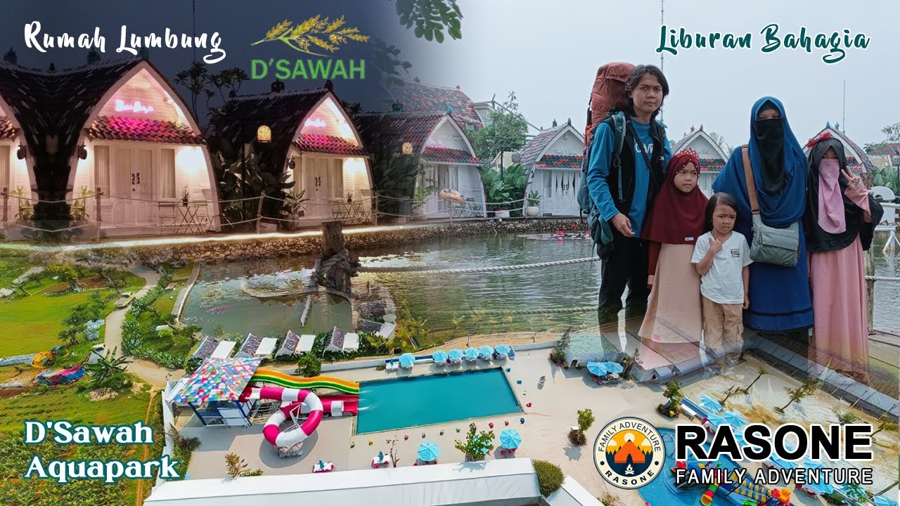 D'SAWAH GLAMPING & D'SAWAH AQUAPARK BOGOR Dengan Fasilitas Liburan ...