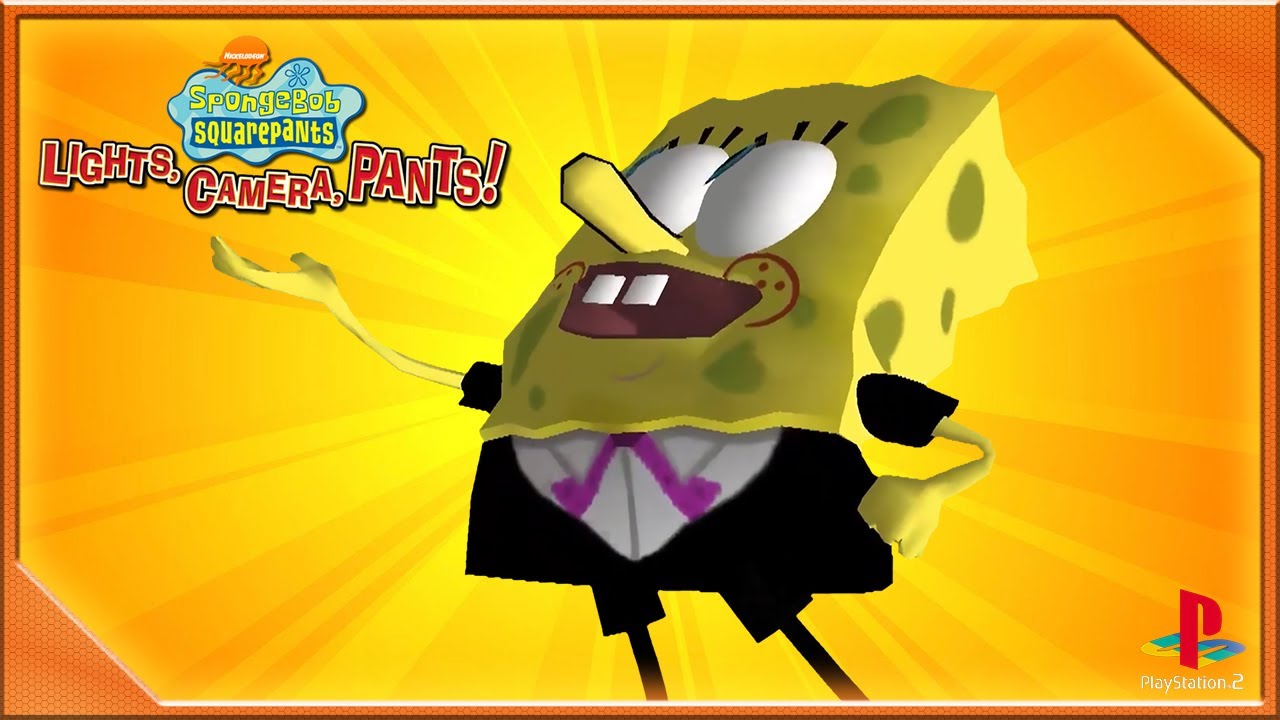 SpongeBob SquarePants: Lights, Camera, Pants! Full Game - PS2 - YouTube