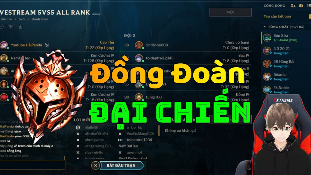 [ CUSTOM LMHT MAP ARAM ] KHI CÁC THẦN ĐỒNG GẶP NHAU - hải panda - YouTube