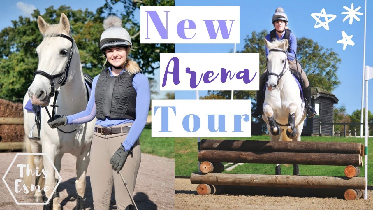 NEW ARENA TOUR! | All weather Cross Country at Hickstead | This Esme ...