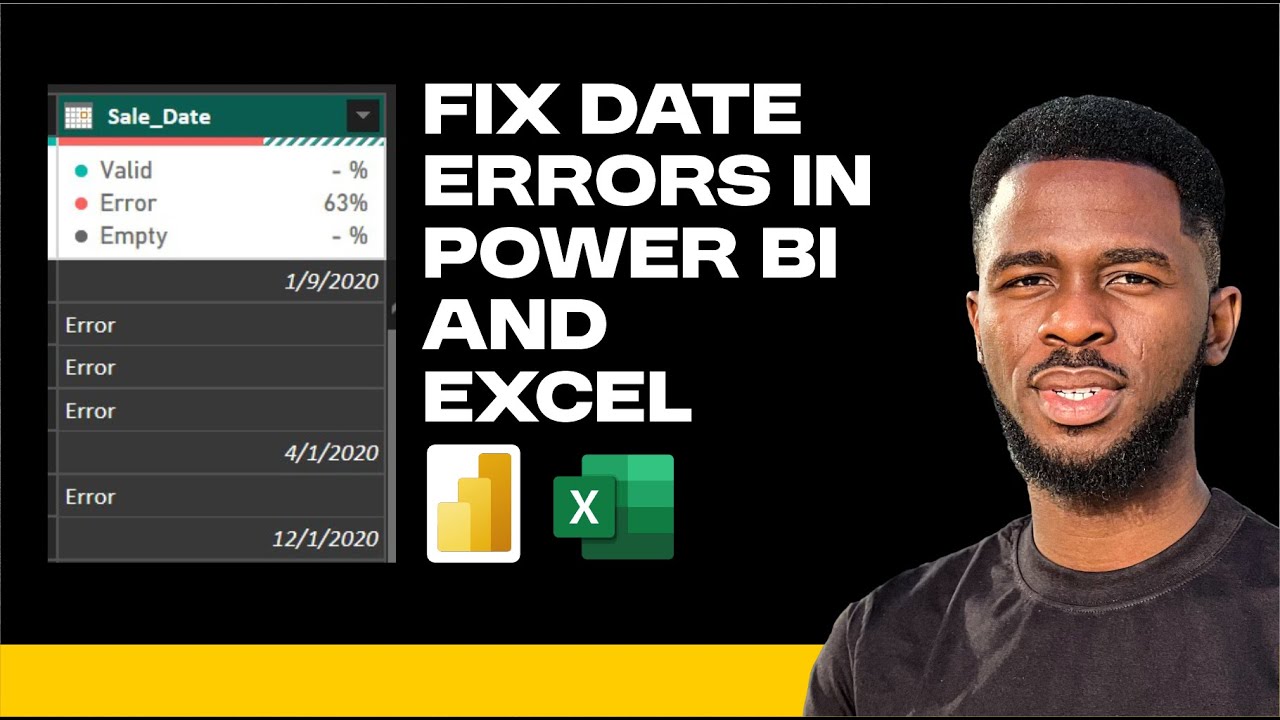 Fix Date Errors in Power BI & Excel | Stop Getting Regional & Mixed ...