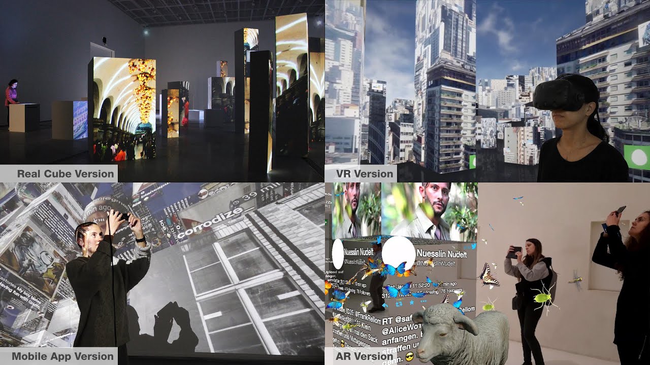 4 Versions of 10.000 Moving Cities Interactive Art Installations by ...