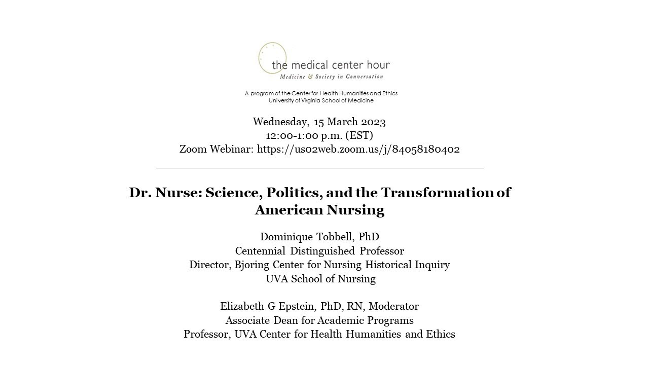 Dr. Nurse: Science, Politics, and the Transformation of American ...