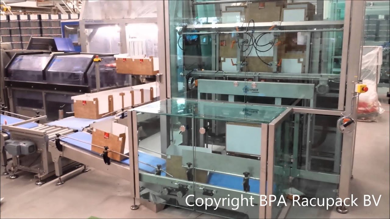 BPA Racupack Tray Erector - YouTube