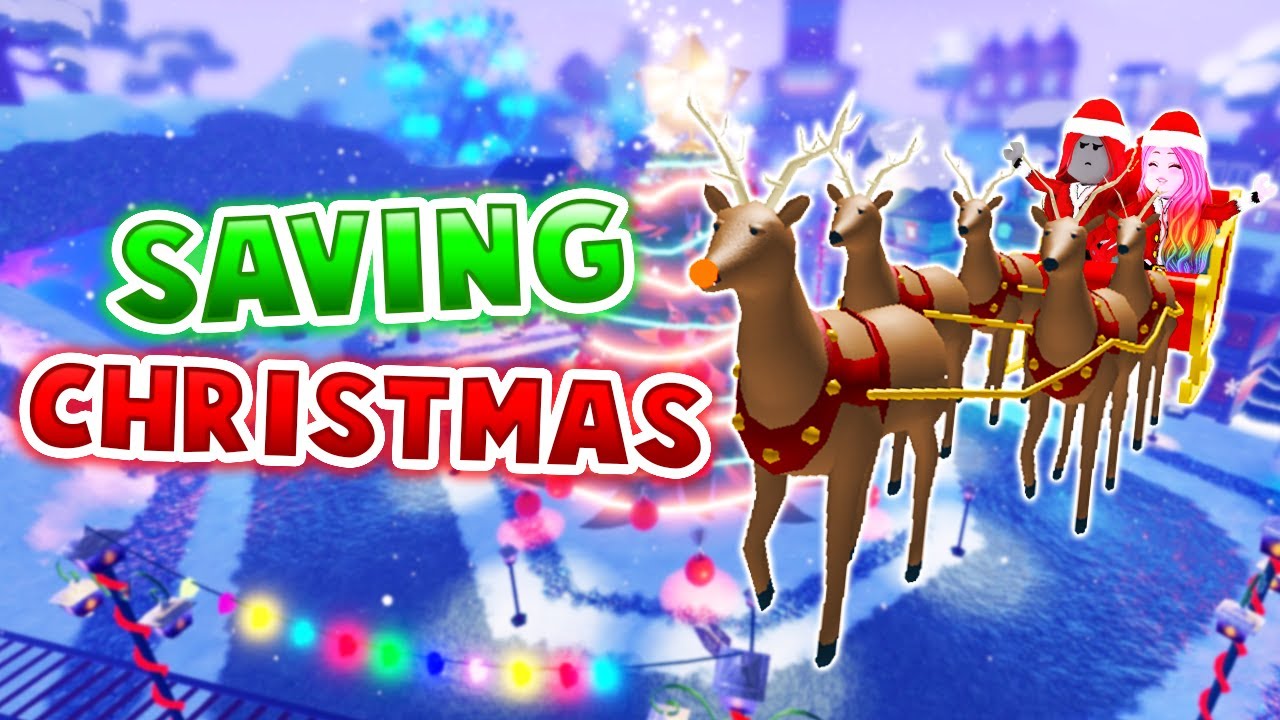 SAVING CHRISTMAS With My TWIN SISTER SUNNY! (Roblox) - YouTube