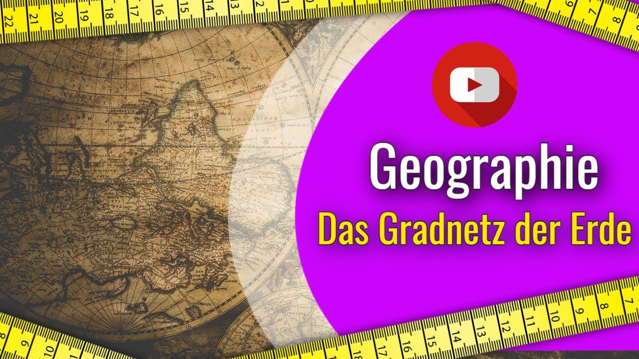Gradnetz der Erde - Längenkreise - Breitenkreise - Geographie ...