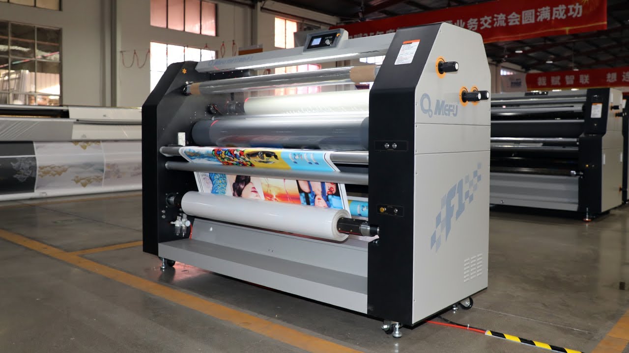 LeFu LF1700-F1 Auto 60C Warm and Cold Lamiantor (50m/Min) - YouTube