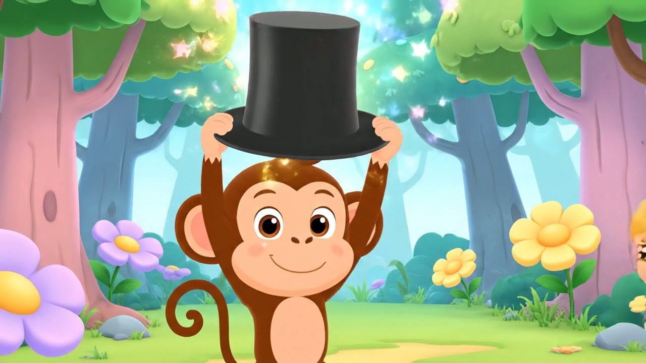 Where Is Baby Monkey’s Magic Hat 🐒 | Kids Songs & Nursery Rhymes - YouTube