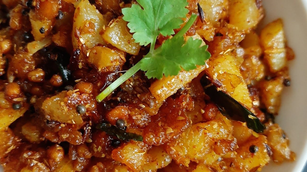 Aloo fry/simple and tasty Aloo fry /Aloo fry with special masala powder ...