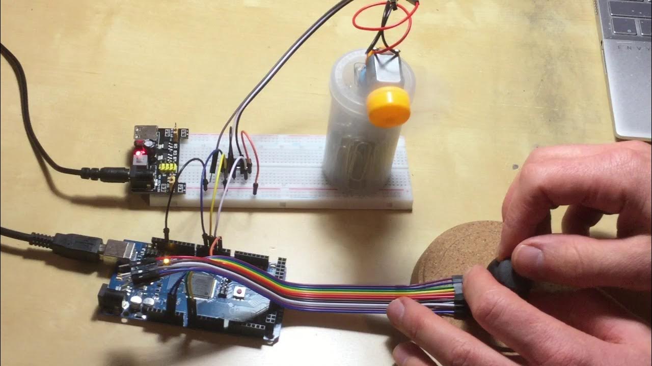 Défi Arduino: Contrôler le moteur courant continu à l'aide du joystick ...