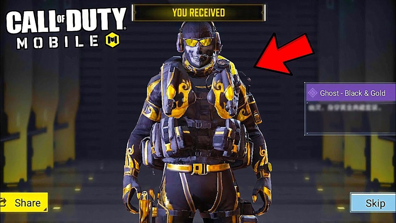 *NEW* Ghost - Black Gold + Soap - Black Gold & More! (5 Skins Never ...