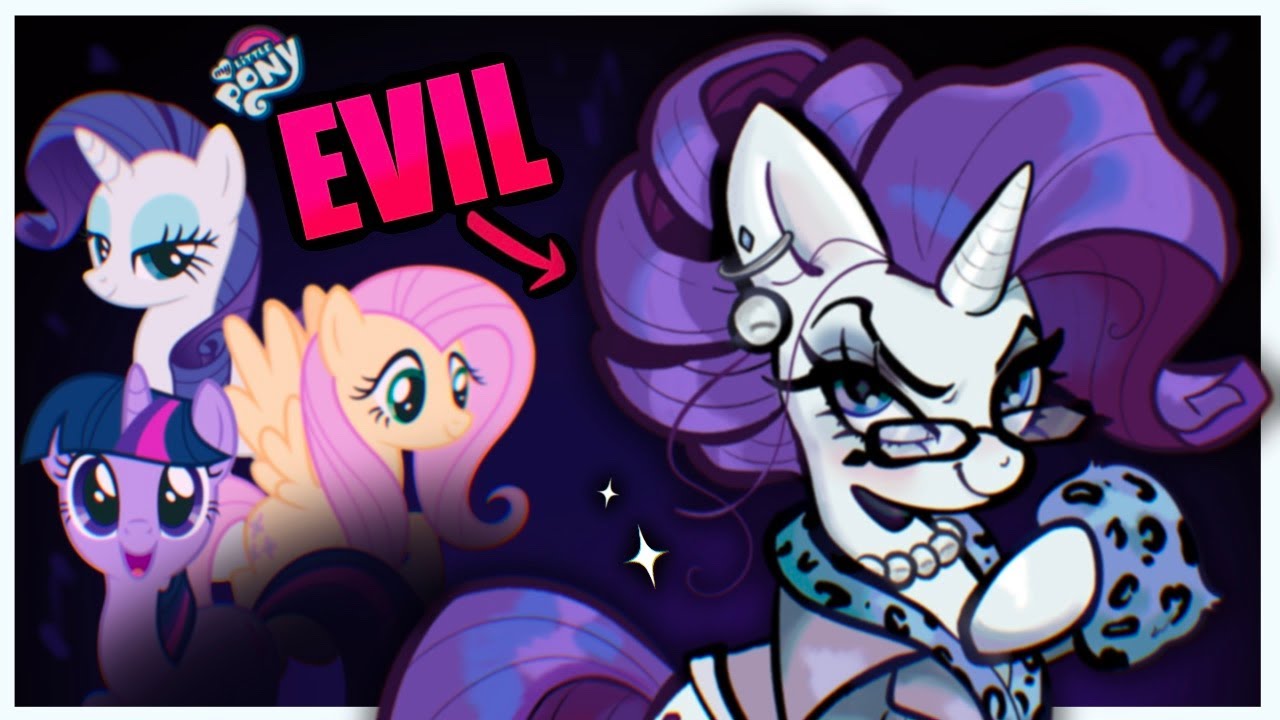 Redesigning My Little Pony characters into Villains! - YouTube