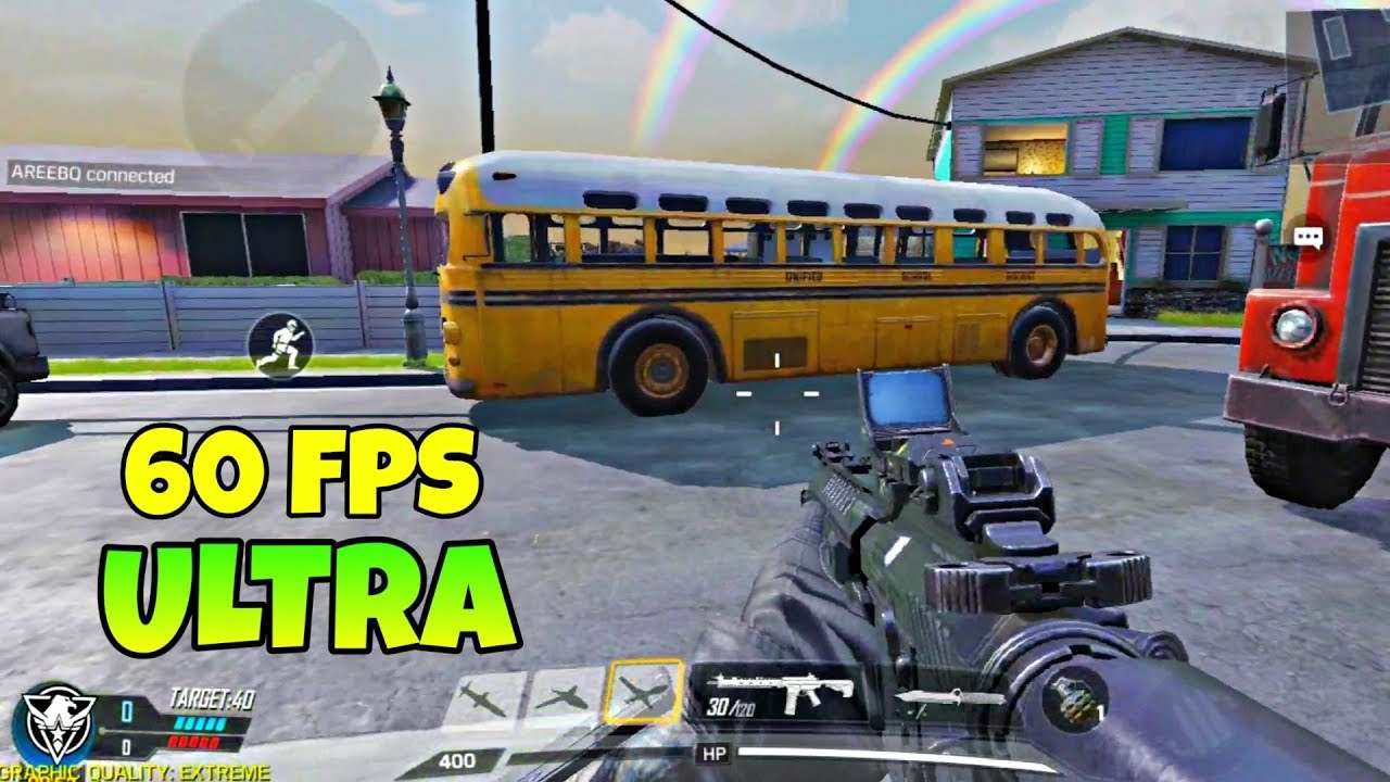CALL OF DUTY MOBILE ULTRA GRAPHICS 60 FPS GAMEPLAY | COD MOBILE MAX ...