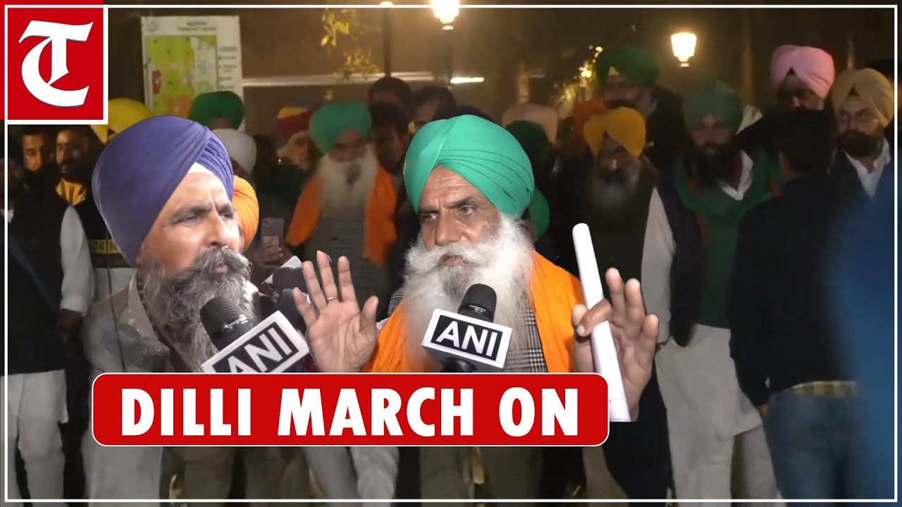 Farmers to go ahead with Dilli chalo march on Tuesday, talks with Govt ...