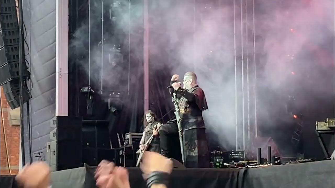 Powerwolf - We drink you’re blood, at Atlas Rock in Gävle Sweden 2022 ...