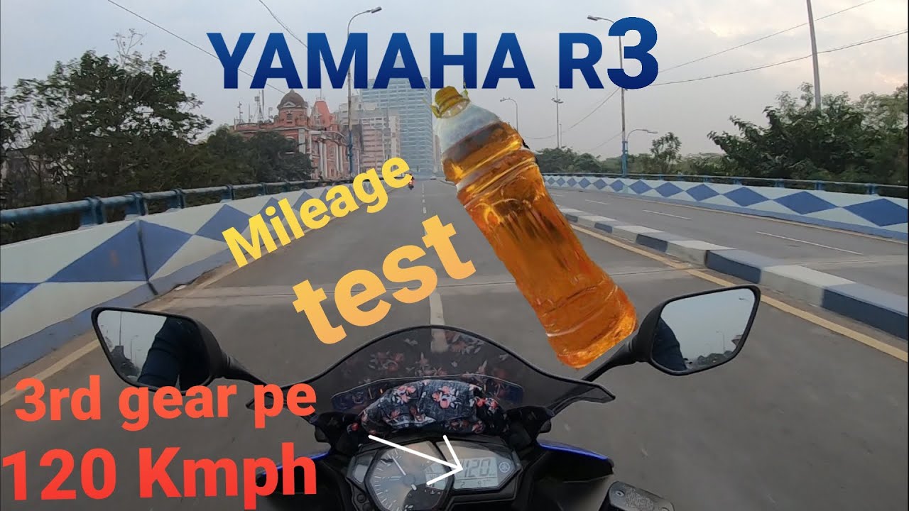 MILEAGE TEST OF MY R3 IN CITY ROADS BEFORE 1ST SERVICING || TOP SPEED ...