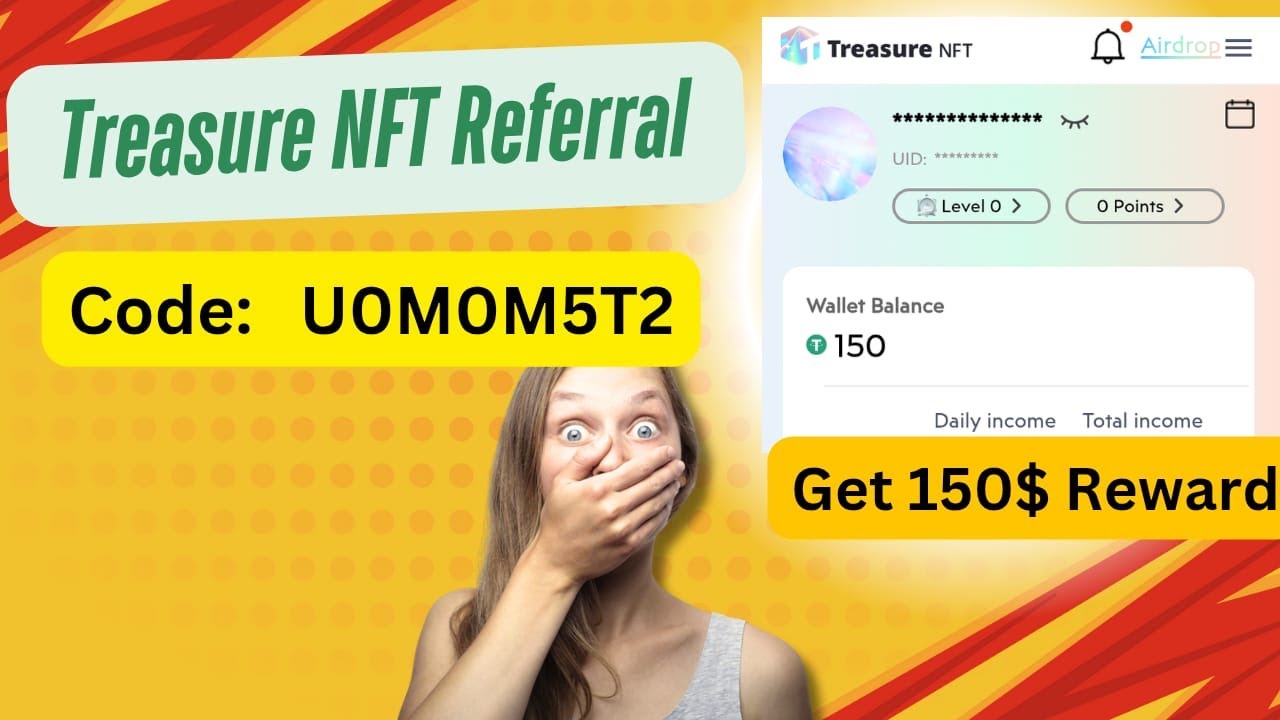 Treasure NFT Referral Code | How to create account on Treasure NFT ...