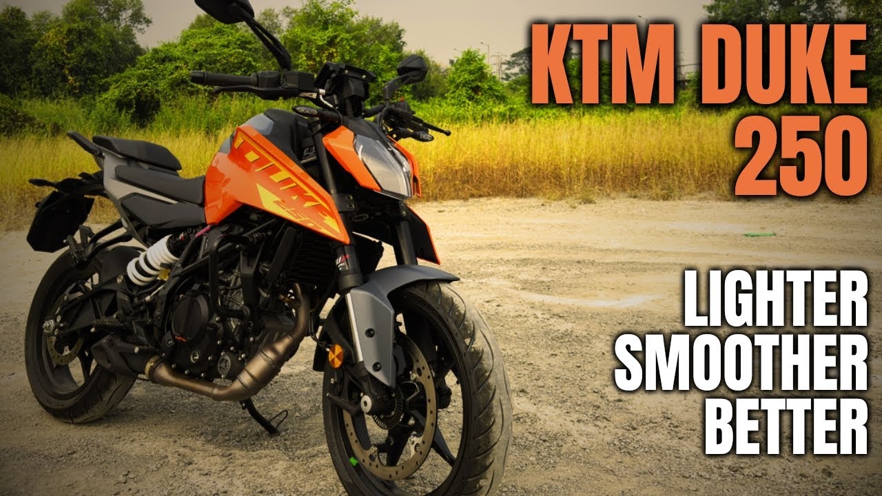 KTM Duke 250 | First Ride Review | Gets Lighter and Better - YouTube