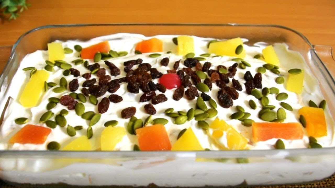No Bake No Cook Dessert Recipe | Easy Dessert Recipe - YouTube