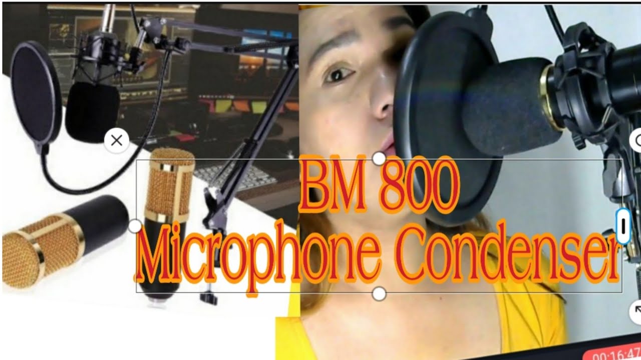 BM800 Microphone Condenser - Full Review (Unboxing, Set up BM800) - YouTube